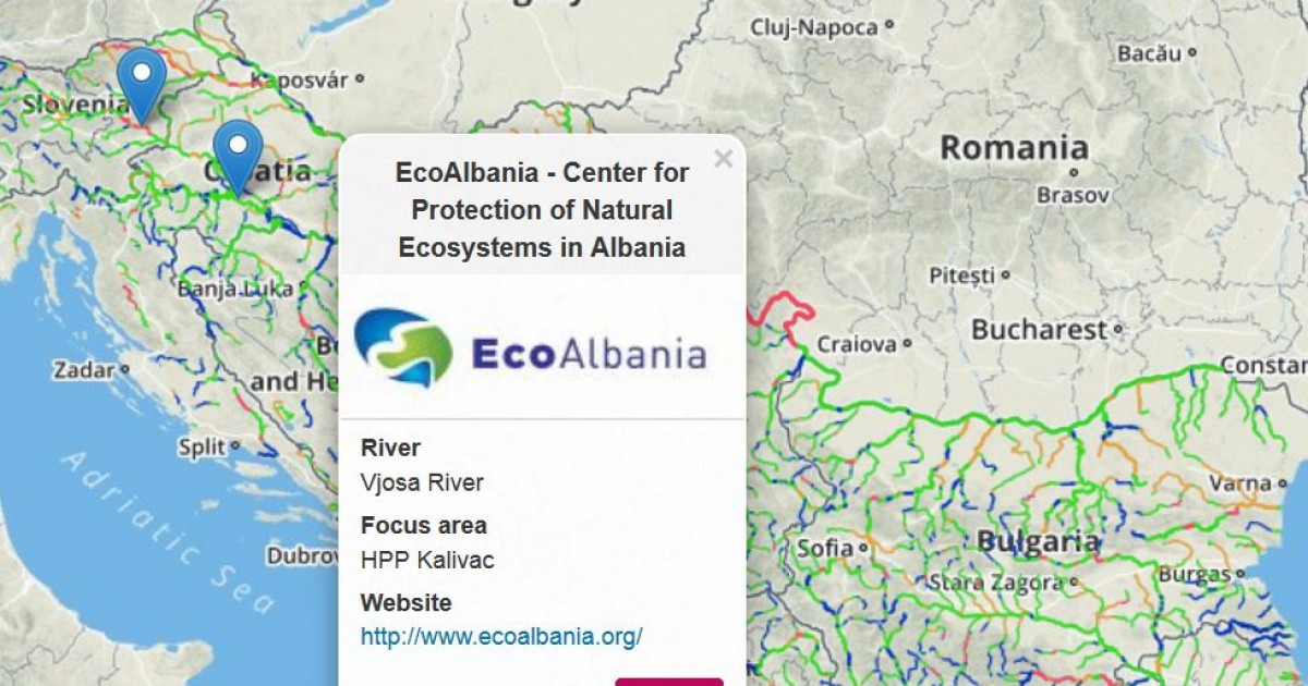 Become river ambassador in the Blue Heart interactive map | Save the ...